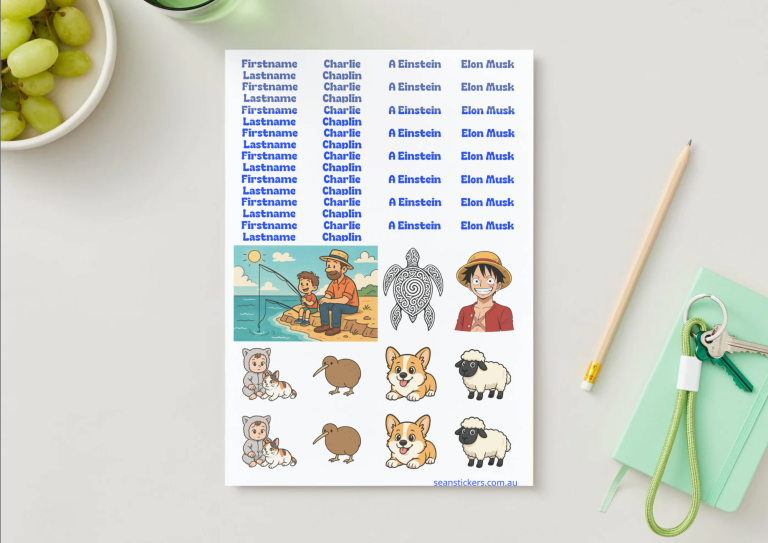 Design Your Stickers - Sean Stickers